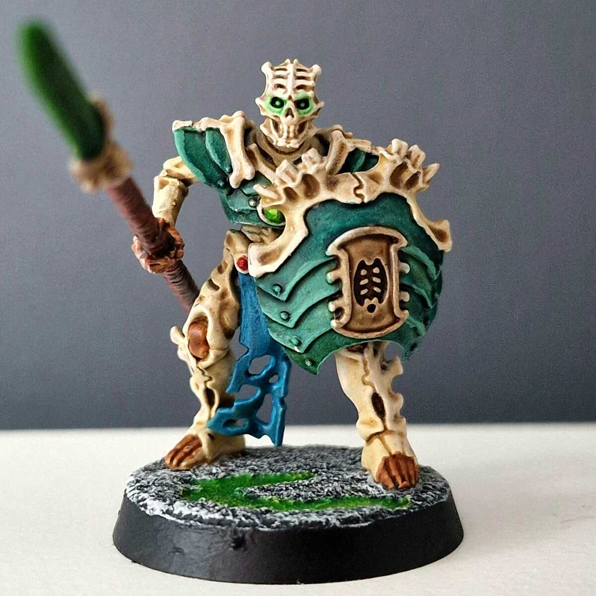 Ossiarch Bonereapers Mortek Guard by Crumpy_Smith | Paint Pad